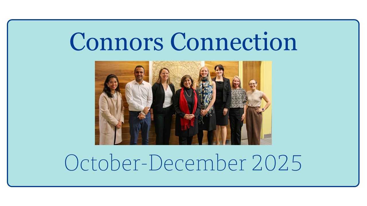October-December 2025 Connors Connection – Connors Center